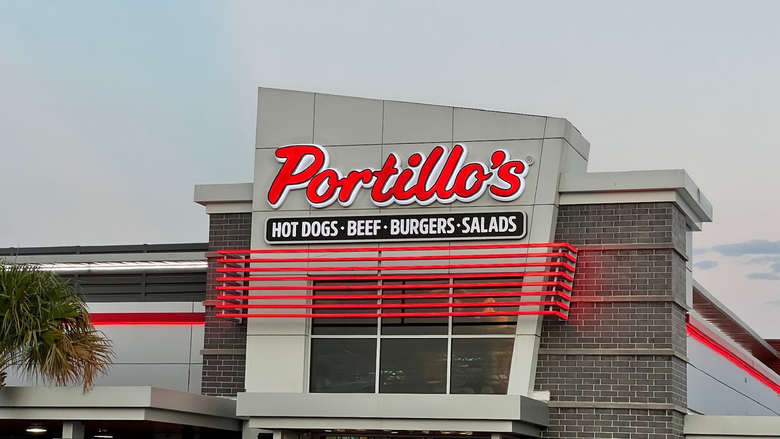 Salads at Portillo's