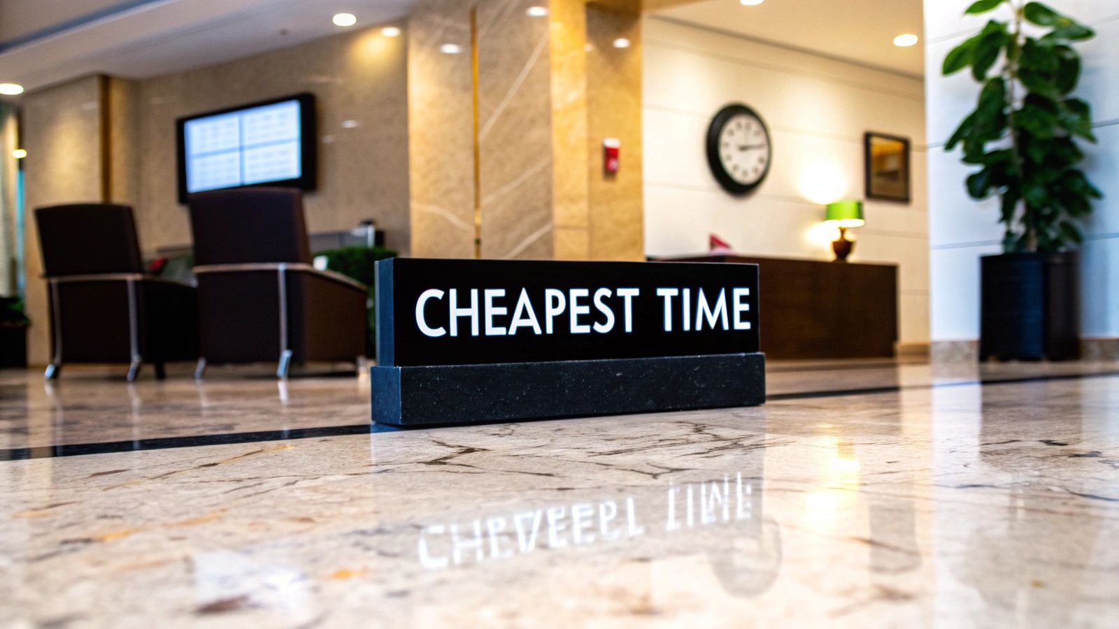When Is the Cheapest Time to Book Hotels?
